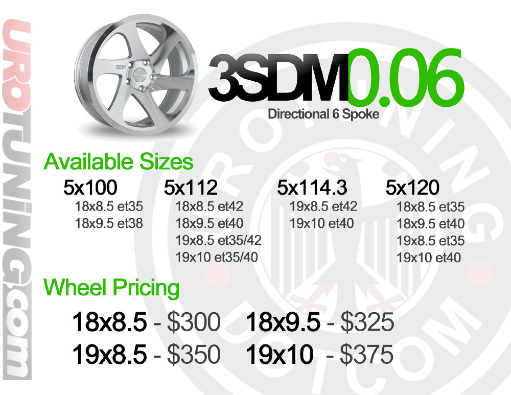 // UroTuning.com \\ 3SDM 0.05 Wheels 5x112 Now Available - Classic 5 ...